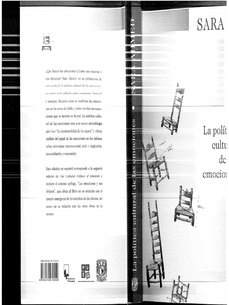 Sara Ahmed La Politica Cultural de Las Emociones | PDF