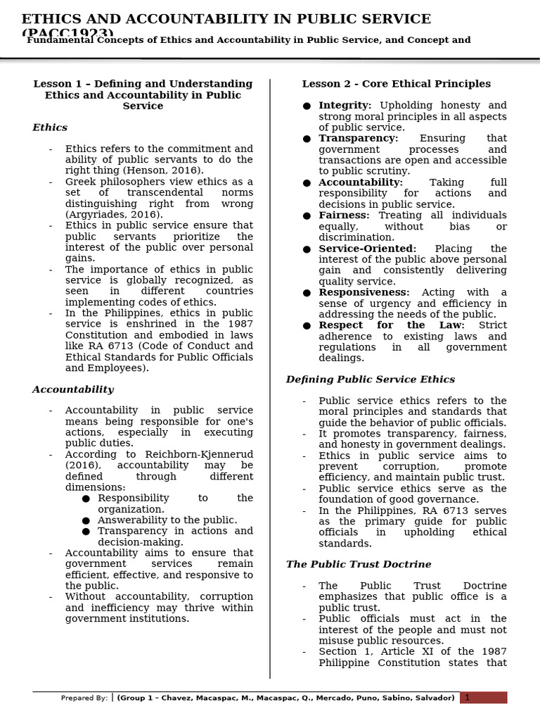 Template - Reading Materials | PDF | Governance | Corruption