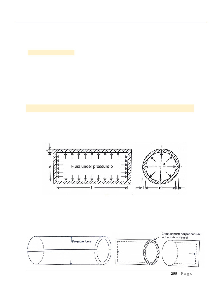 Thin Cylinders and Spheres Stress Analysis | PDF | Stress (Mechanics ...