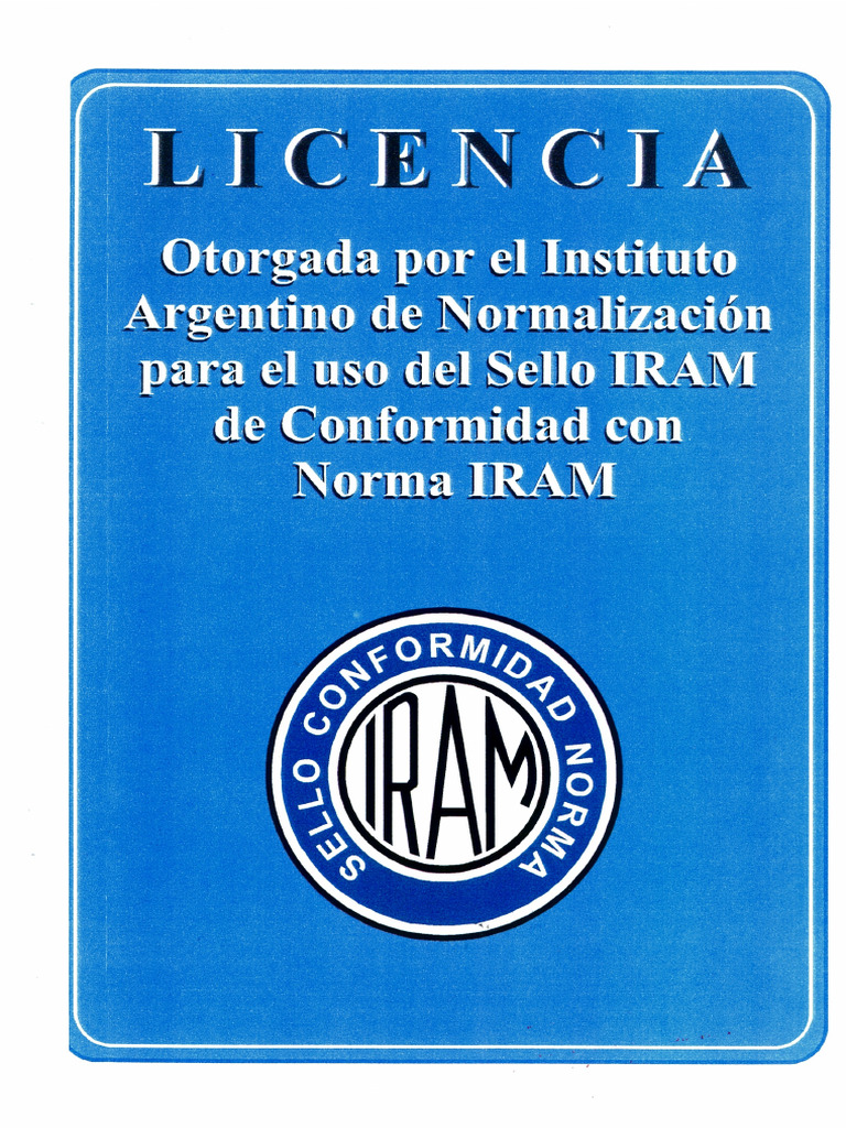 LEDESMA-SELLOS-IRAM | PDF