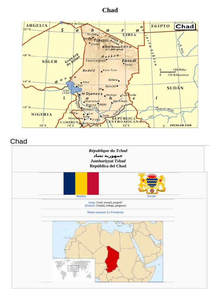 Chad | PDF | Chad