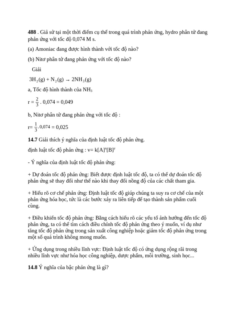 Bài tập chương 1 (tiếng anh) | PDF