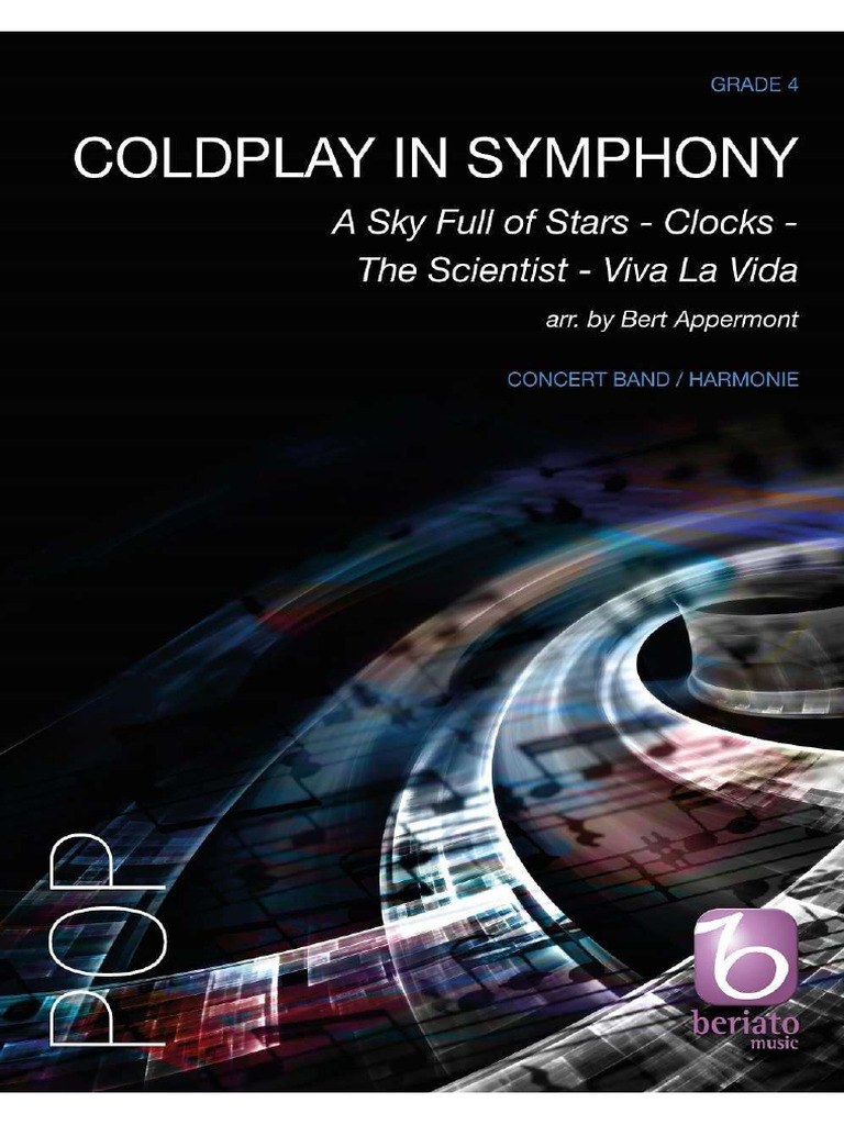 COLDPLAY IN SYMPHONY - Score | PDF | Musical Instruments | Aerophones
