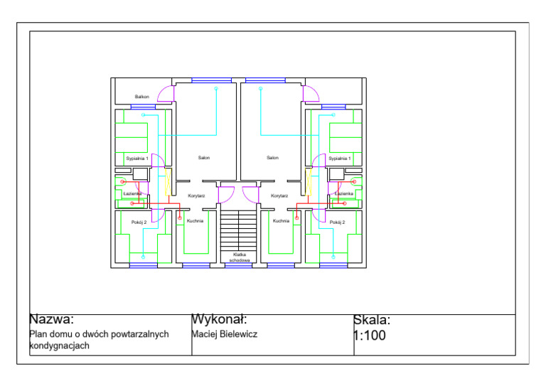 Dom Rysunek Model | PDF