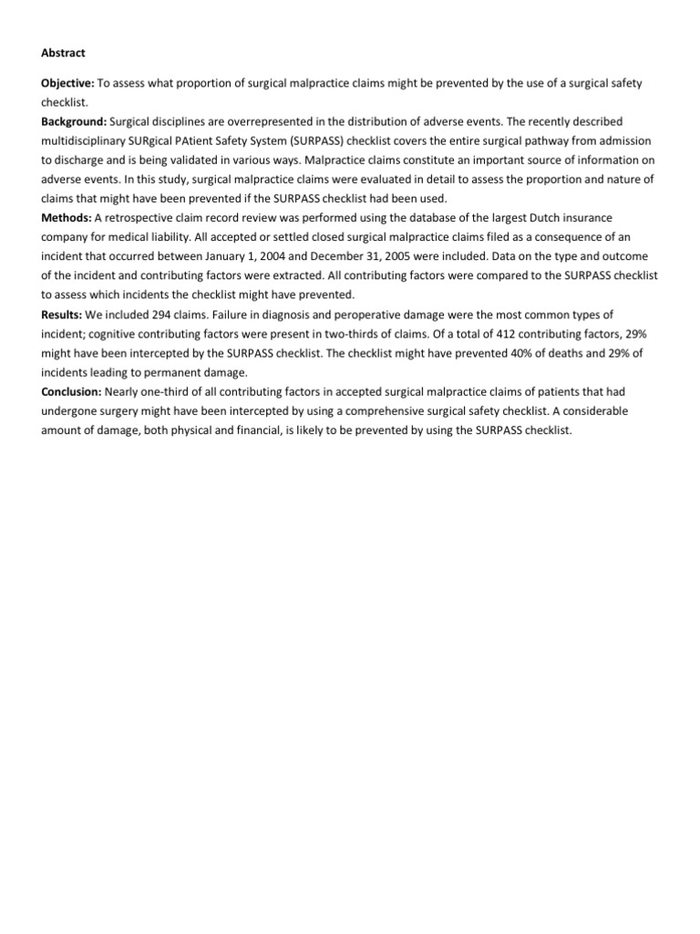 Surgical Ward Journal | PDF | Patient Safety | Surgery