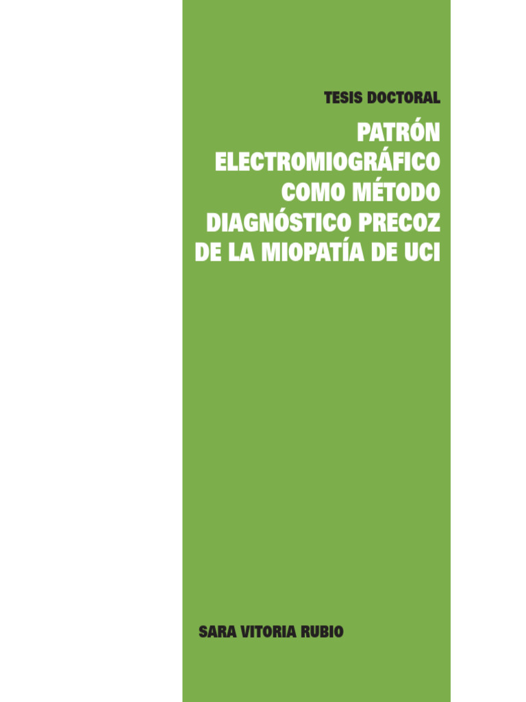 SVR 1 de 1 | PDF | Músculo