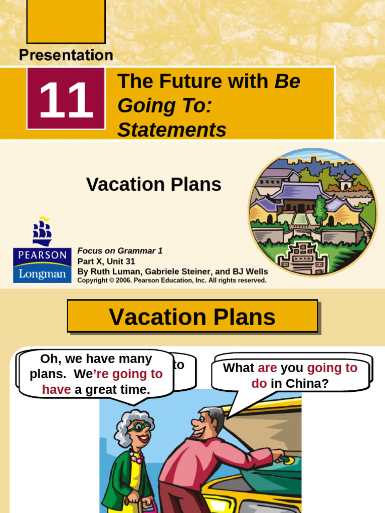 The Future With Be Going To | PDF | Language Mechanics | Language Families