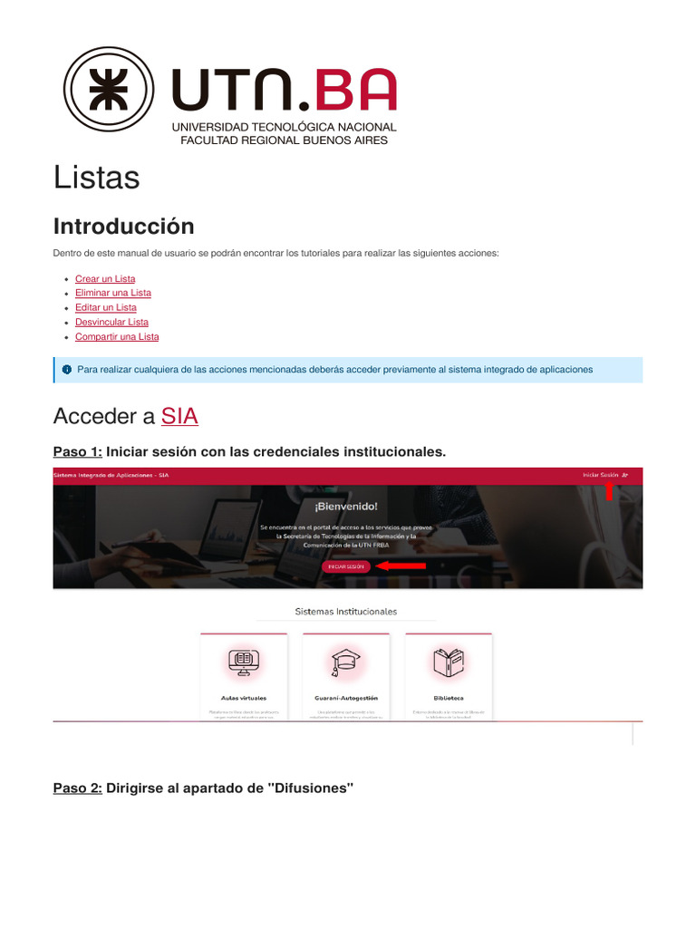 Listas | PDF | Informática