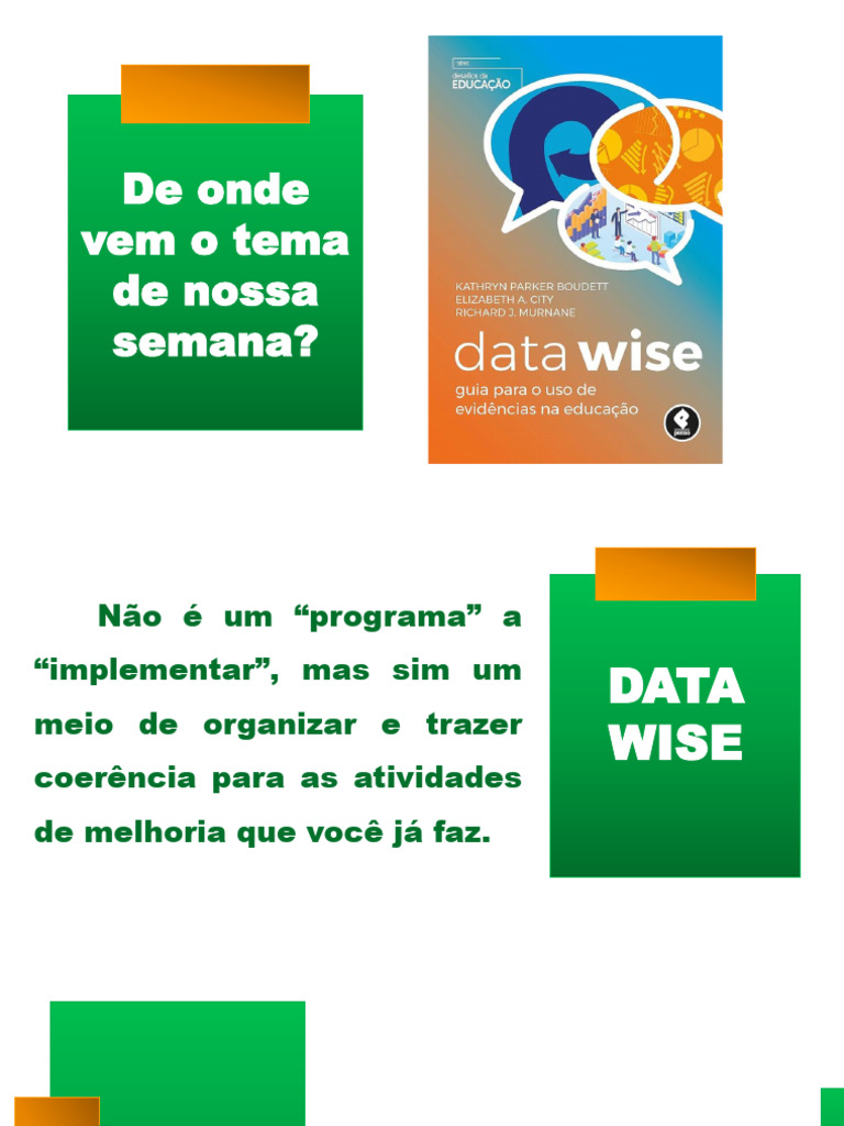 Melhoria Educacional com Data Wise | PDF