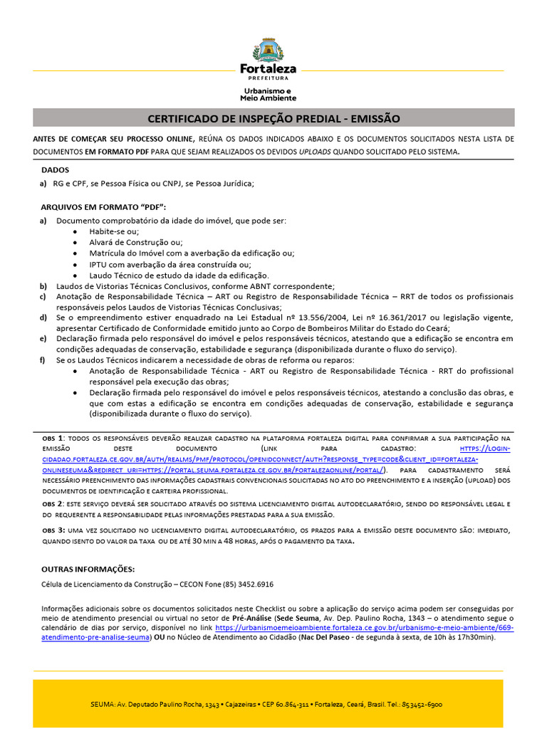 LD 21 Checklist CIP | PDF