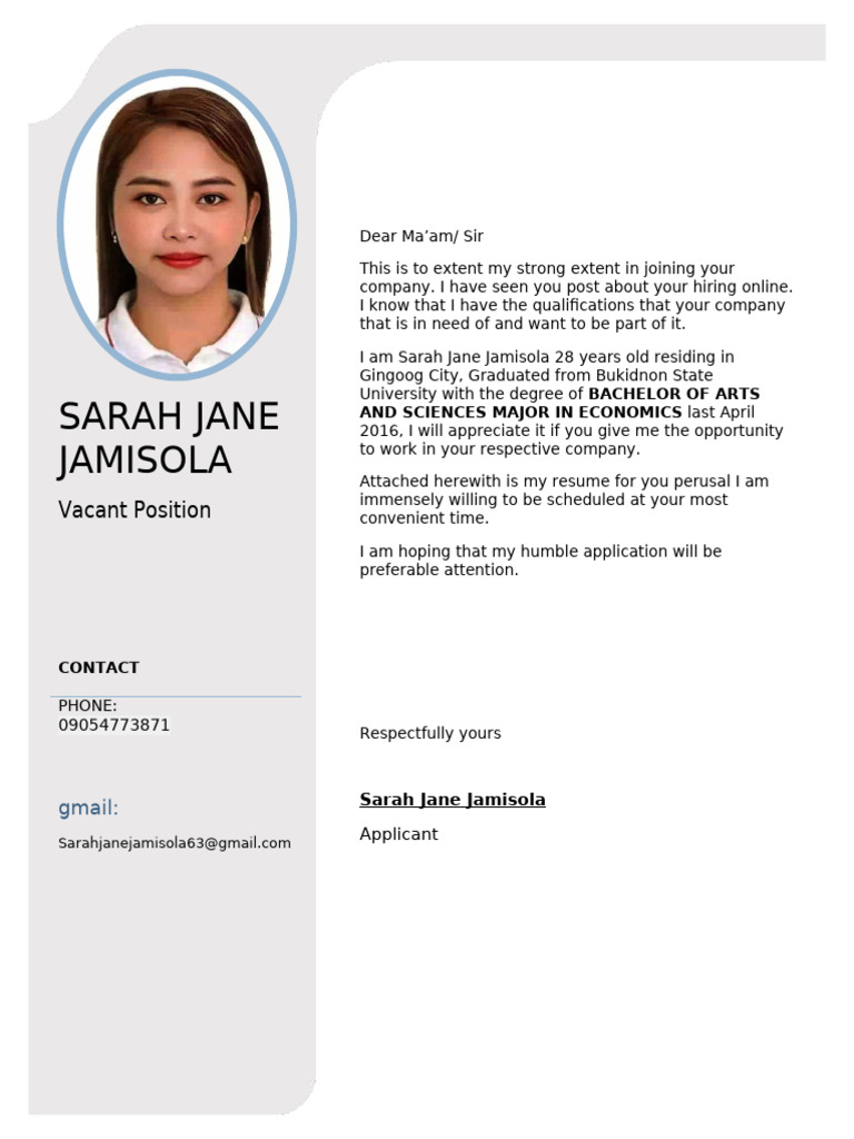 Sarah | PDF