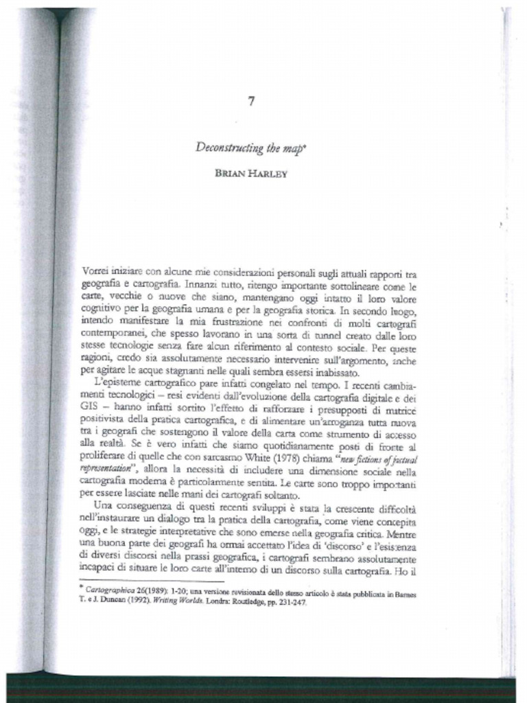 Harley Deconstructing The Map Def | PDF