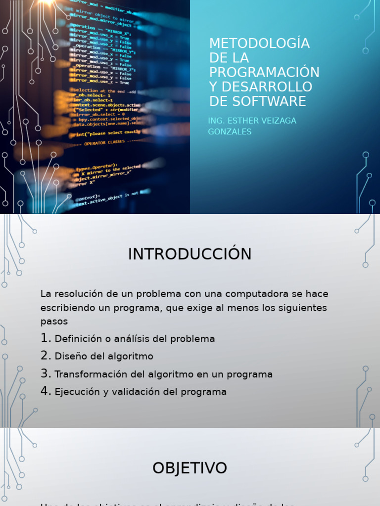 Bases de Programación y Desarrollo de Software | PDF | Programa de ...