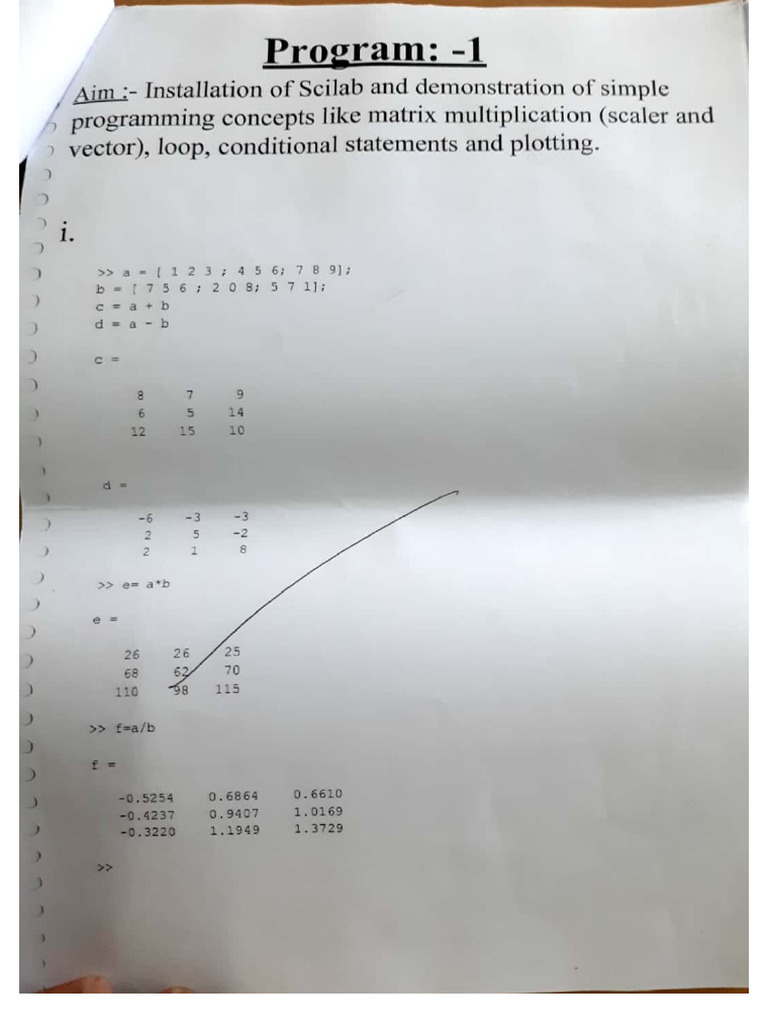 PSLP LAB Practicals | PDF