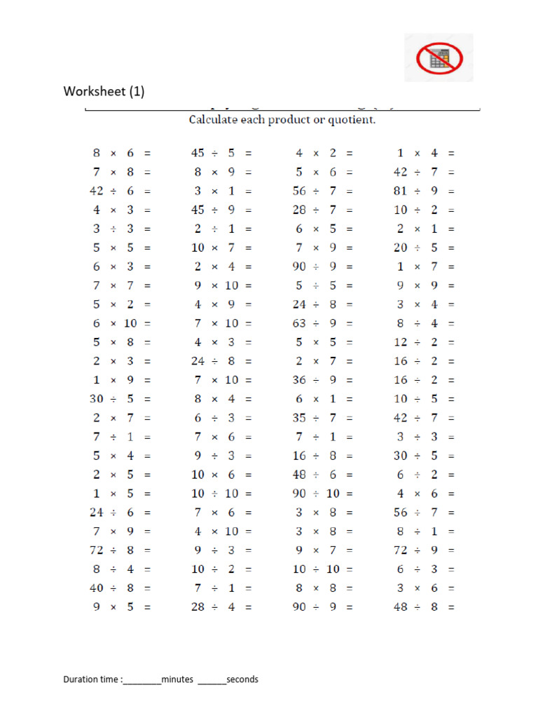 practice up to 12x12 gr4 | PDF