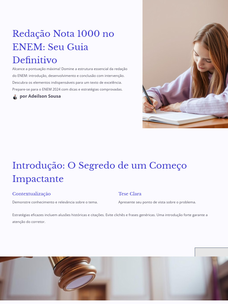 Redacao Nota 1000 No ENEM Seu Guia Definitivo | PDF | Sociologia