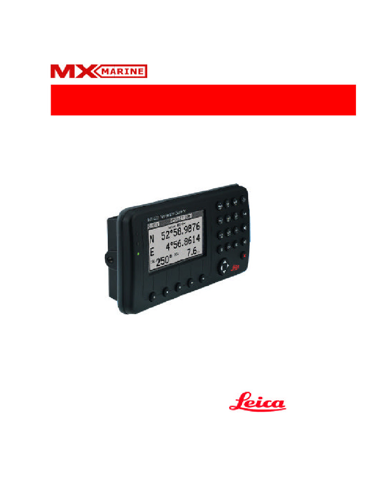 MX420_Operator_Manual_040504 | PDF | Global Positioning System | Wireless