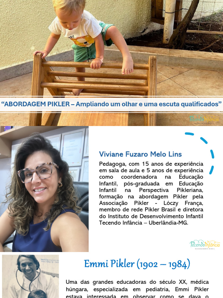 O Que É Abordagem Pikler | PDF | Aprendizado | Pedagogia