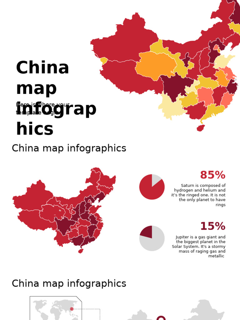 China Map Infographics | PDF | Planets | Saturn
