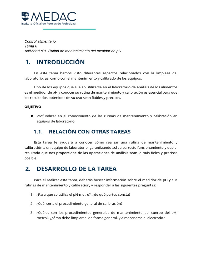 Tema 6. Actividad 1 | PDF