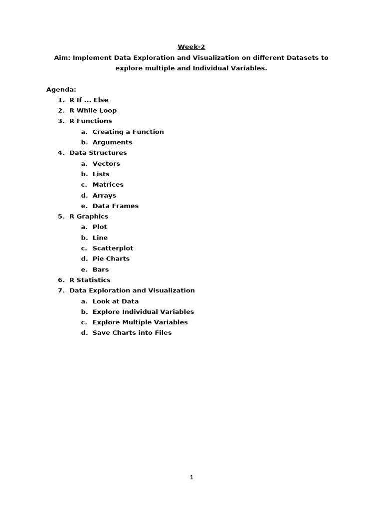 DA Lab Week-2 | PDF | Control Flow | Parameter (Computer Programming)