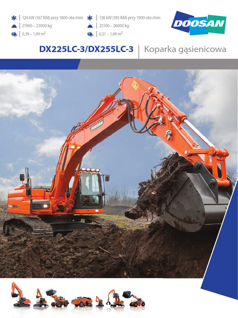 DTR Doosan DX 225 | PDF