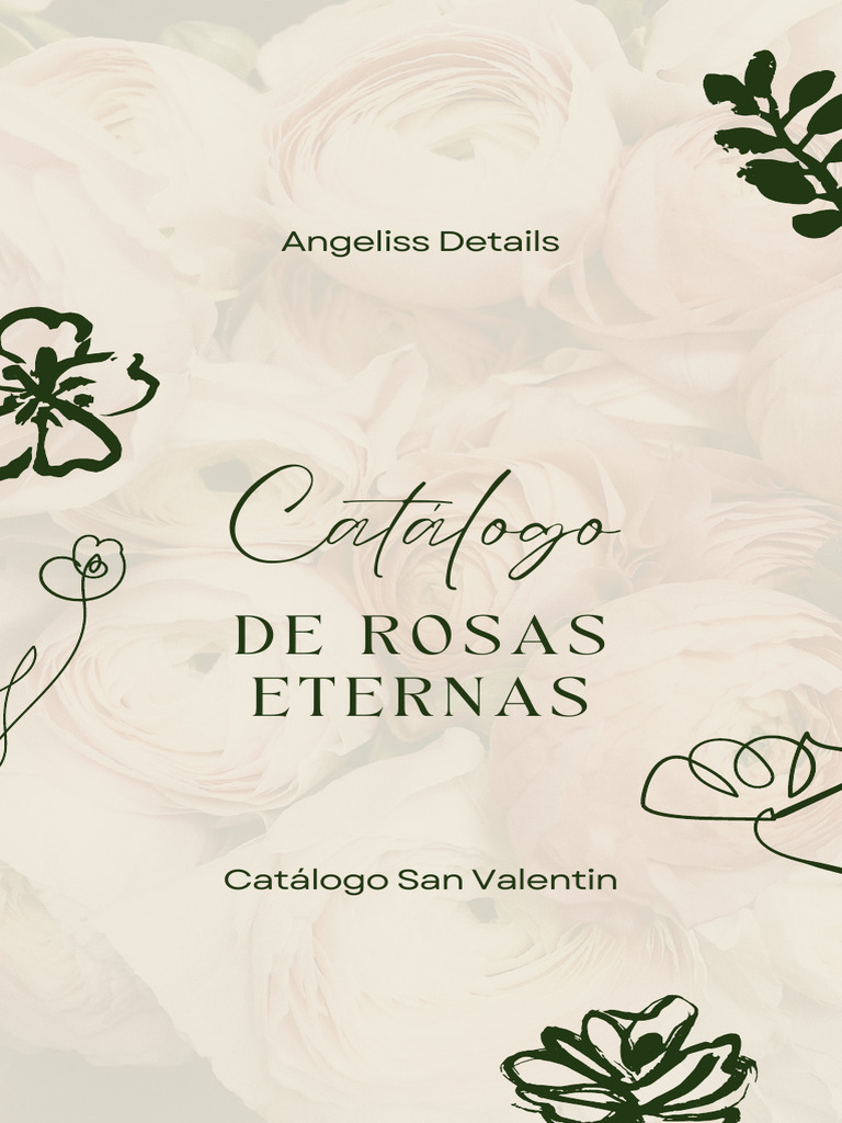 Catalogo De Rosas Eternas Pdf