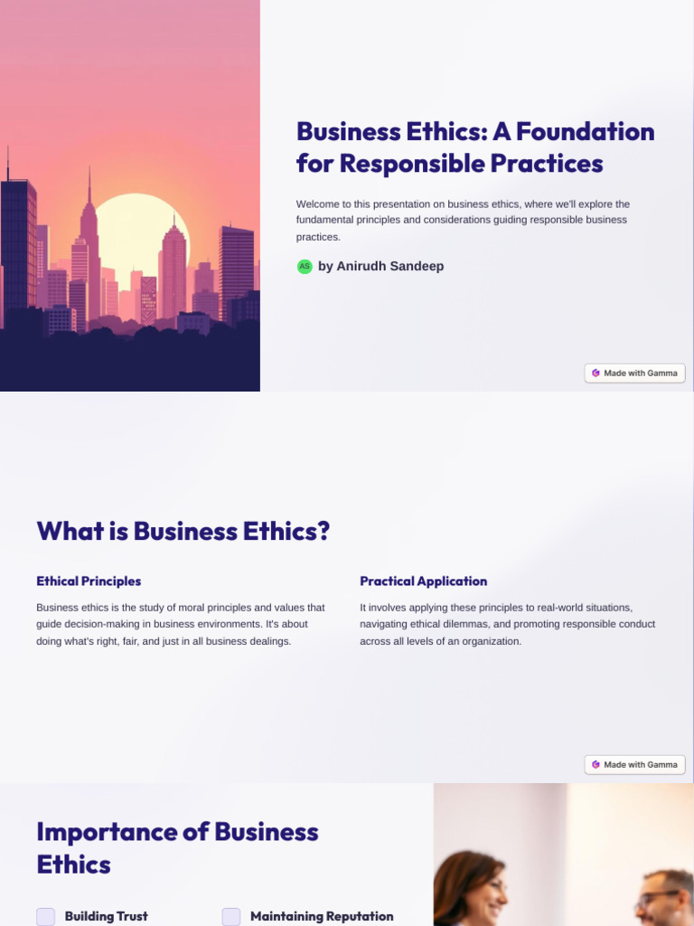 BST Project Anirudh Sandeep | PDF | Business Ethics | Integrity