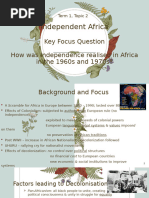 Africa's Independence and Political Evolution | PDF | Pan Africanism ...