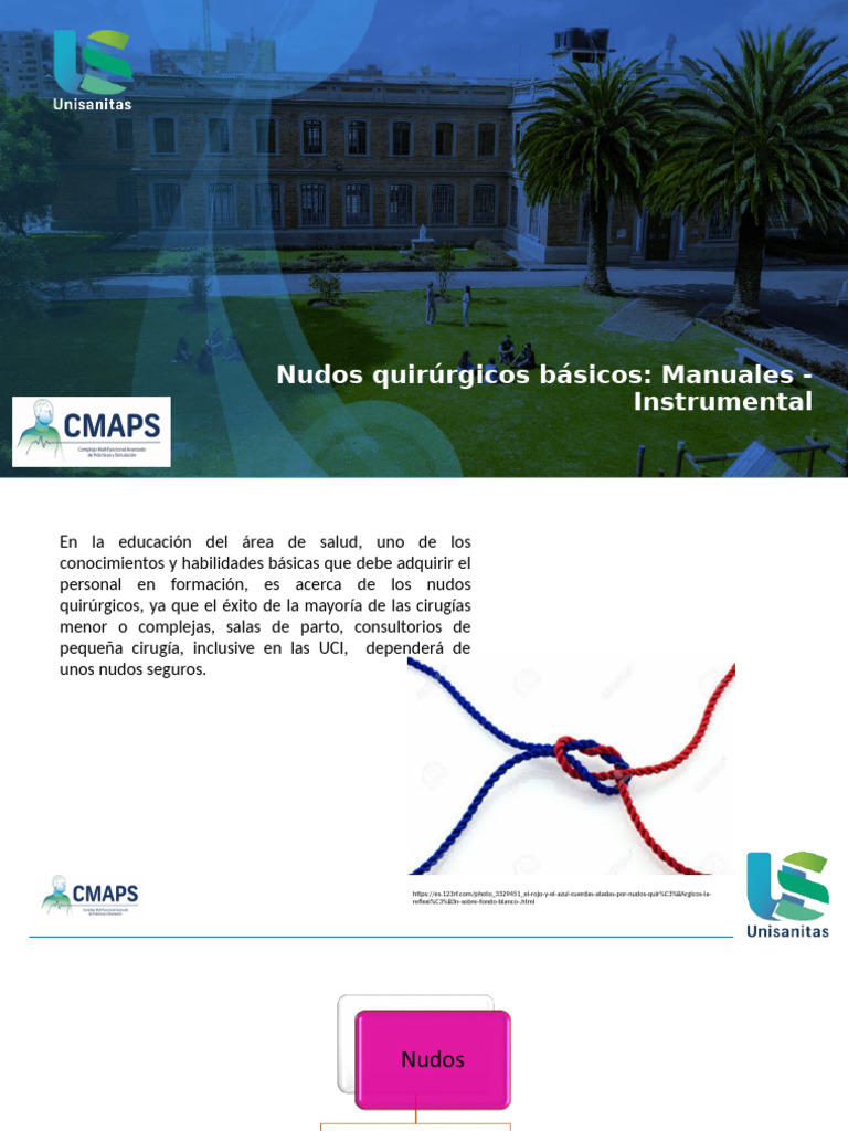 Nudos Quirúrgicos Básicos Manuales_Instrumental 2025 | PDF