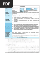 EMS Lesson Plan Grade 7 Term 3 | PDF | Learning | Teachers