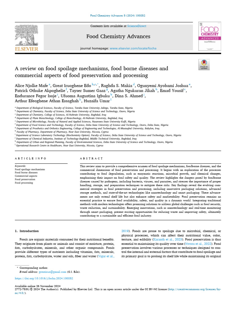 Food Preservation Methods | PDF | Food Preservation | Decomposition