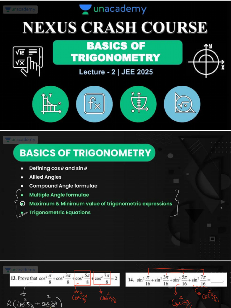 Basics of Trignometry 2 | PDF
