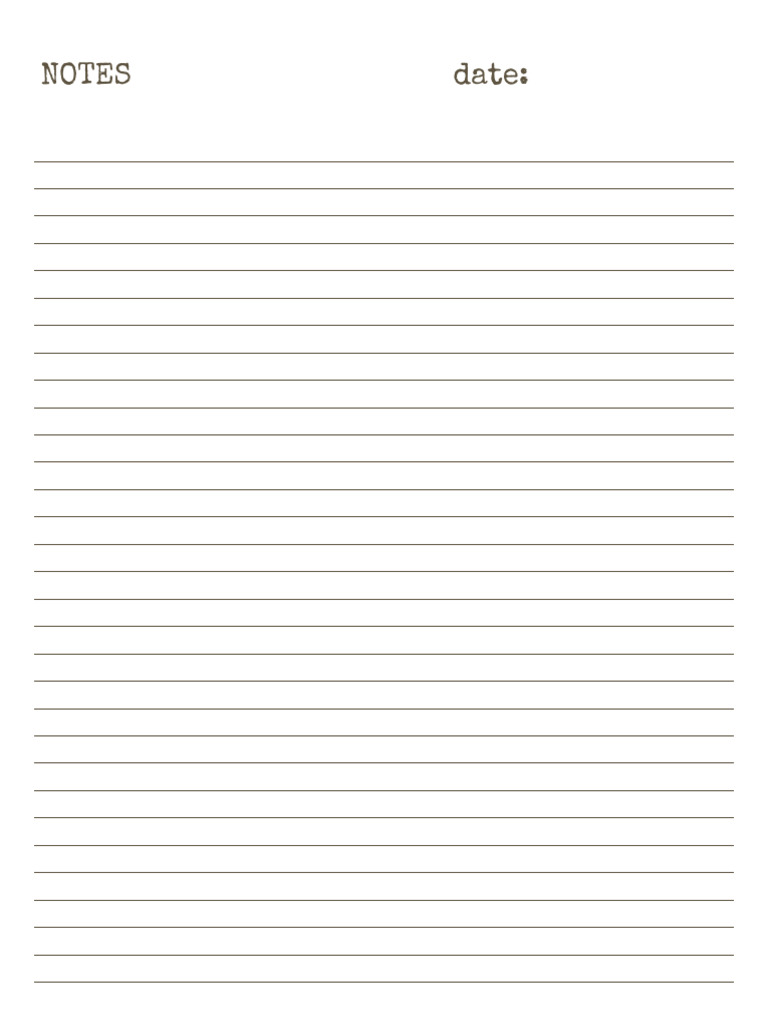Minimalist Notes Pages Planner 20250103 121318 0000 | PDF