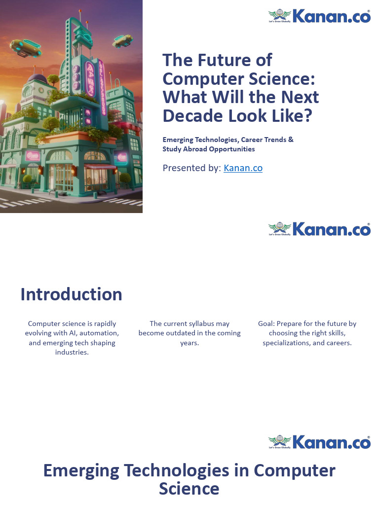 Future Trends in Computer Science | PDF | Artificial Intelligence ...