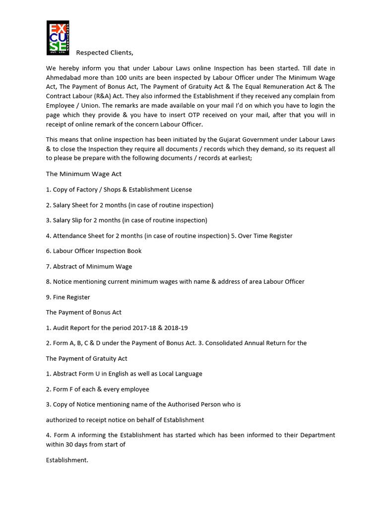 Labour Law | PDF | Salary | Wage