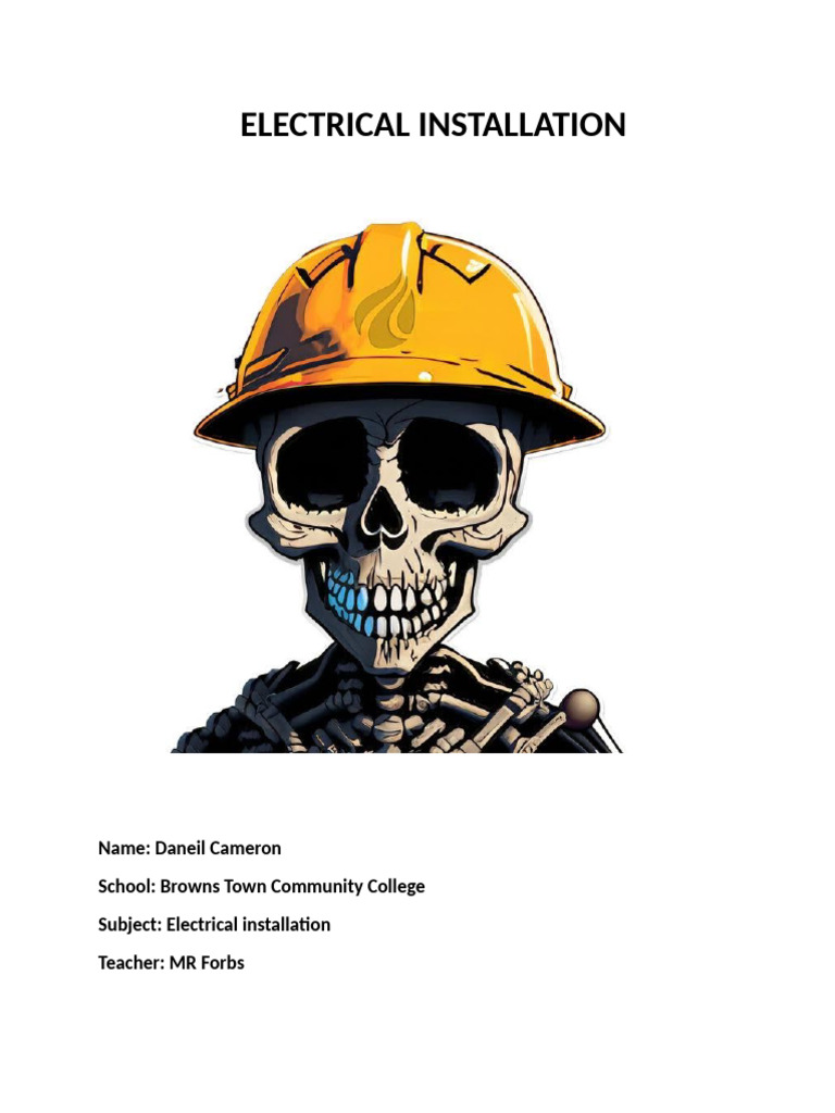 Electrical Installation | PDF