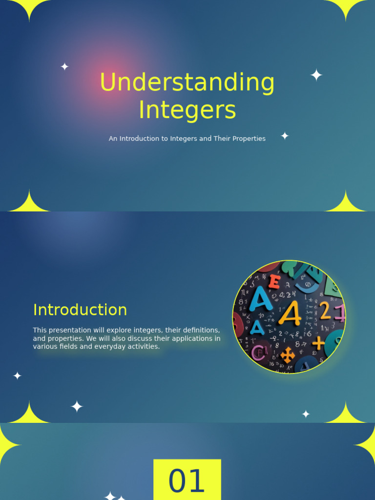 Understanding Integers | PDF | Numbers | Integer
