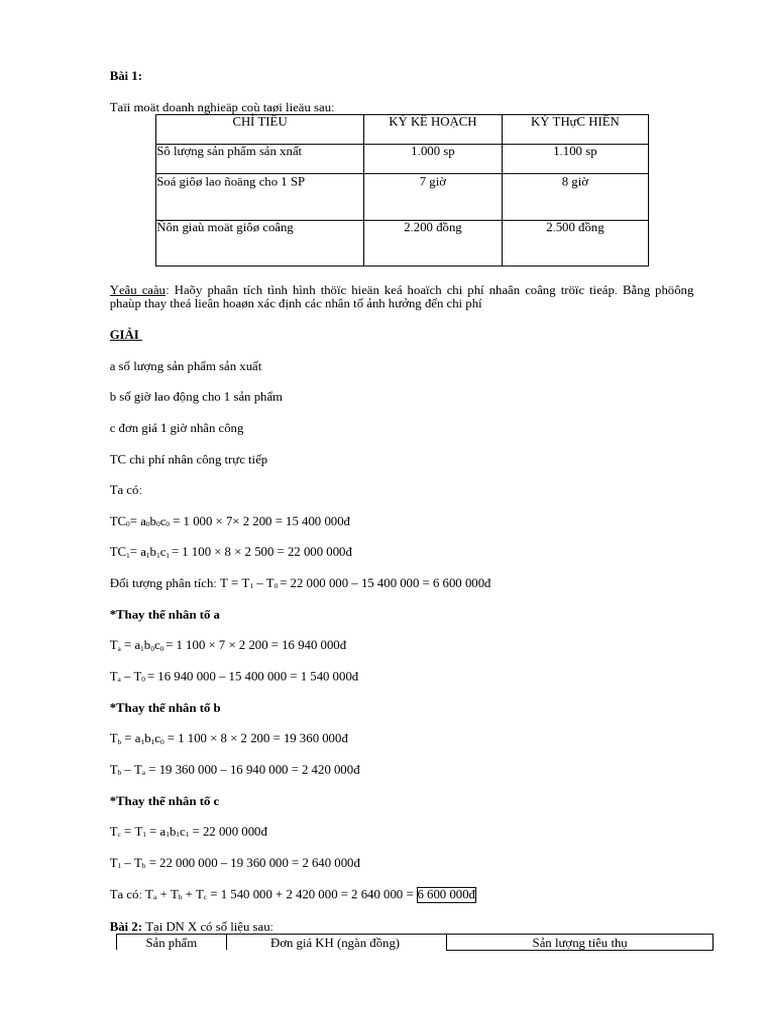 BÀI TẬP NHÓM - NHÓM 6 | PDF