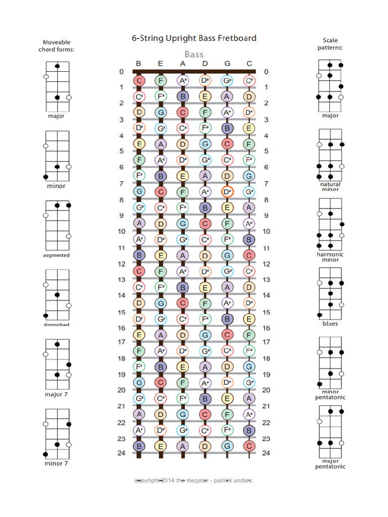 My 6 Strings Bass RULE David G | PDF