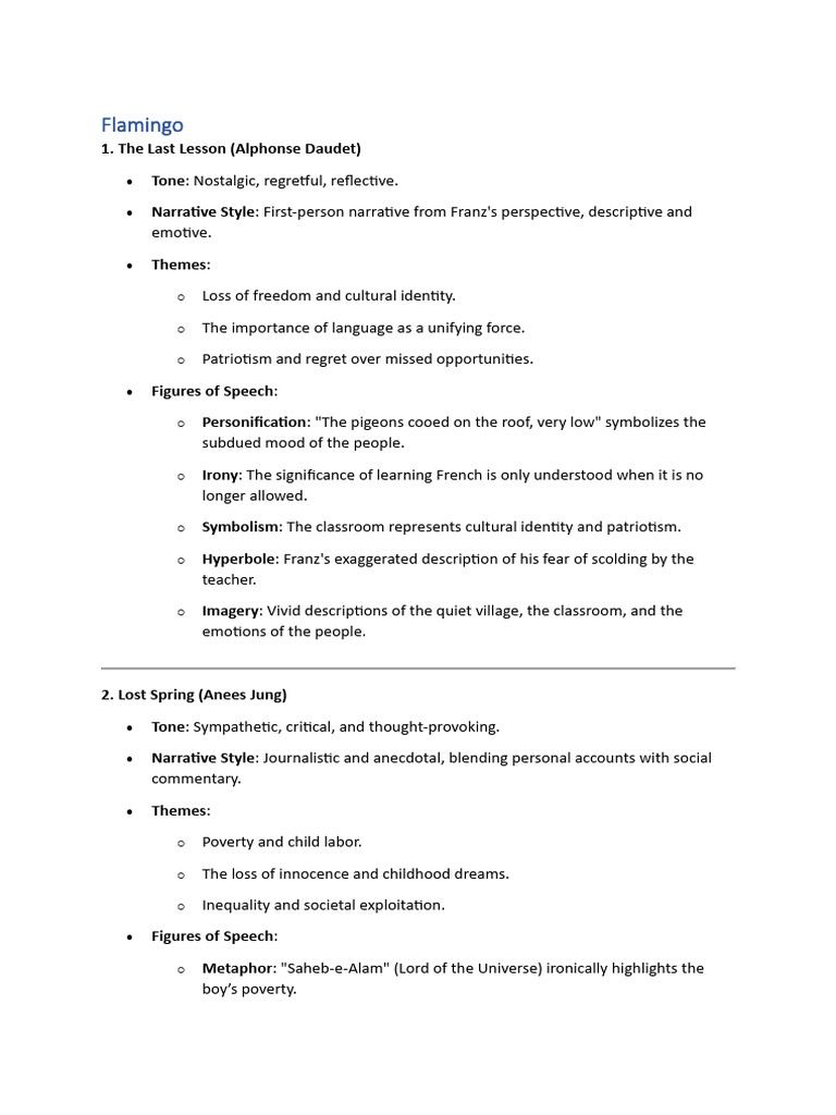 Analysis of Literary Themes and Styles | PDF | Poetry | Narrative