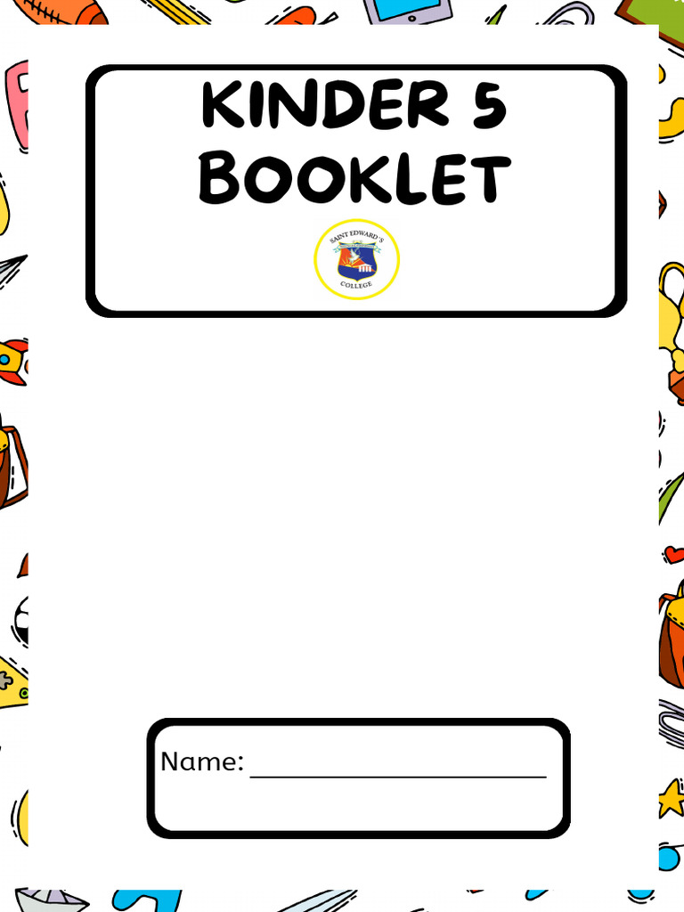 Kinder 5 Booklet Name Pdf