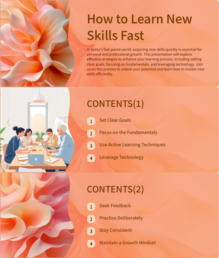 How to Learn New Skills Fast | PDF | Learning | Mindset