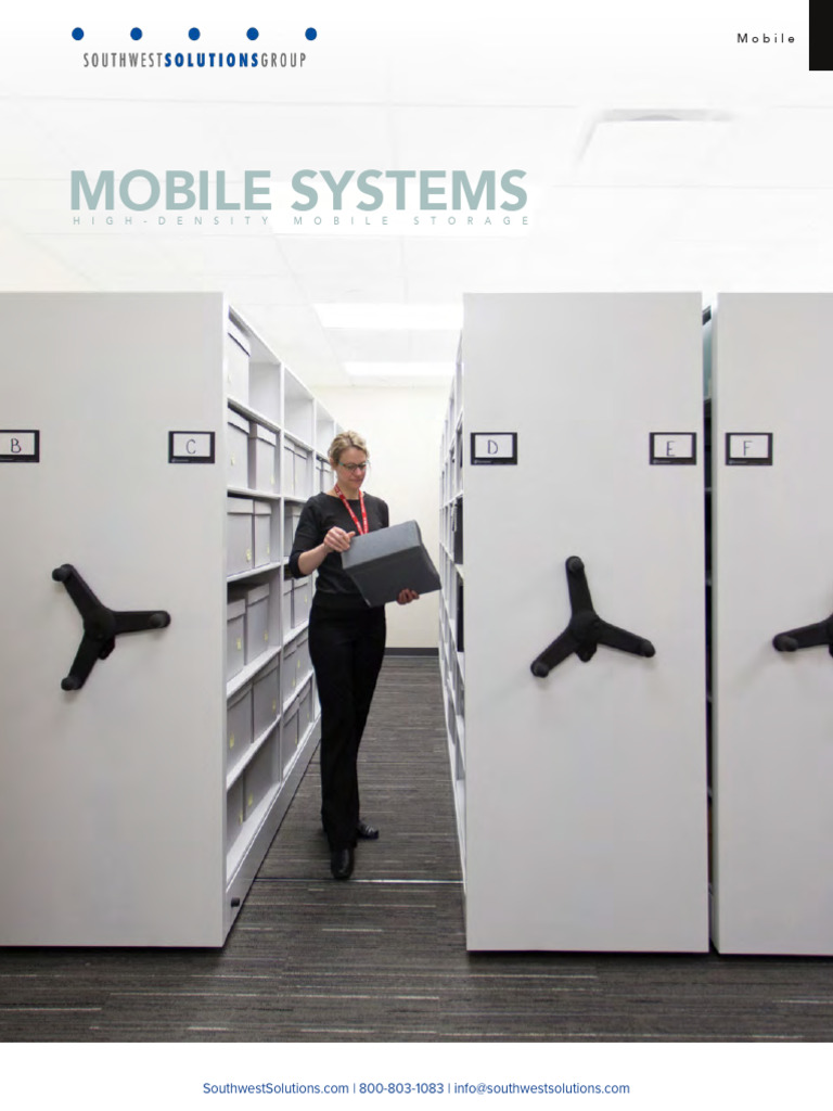High-Density Mobile Storage Solutions | PDF | Mobile App | Foot (Unit)