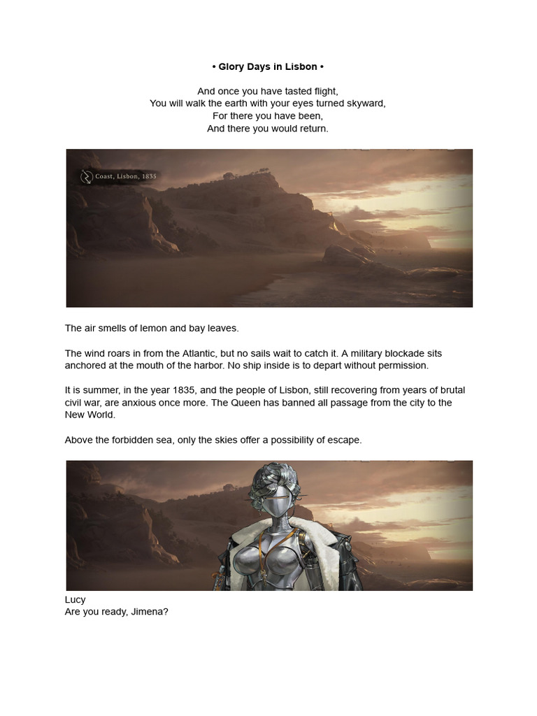 Lucy Character Story Part1 | PDF | Luck