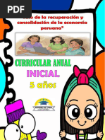 Planificación Curricular Anual 2024 Inicial | PDF | Aprendizaje | Evaluación