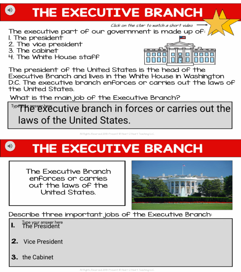Overview of the U.S. Executive Branch | PDF
