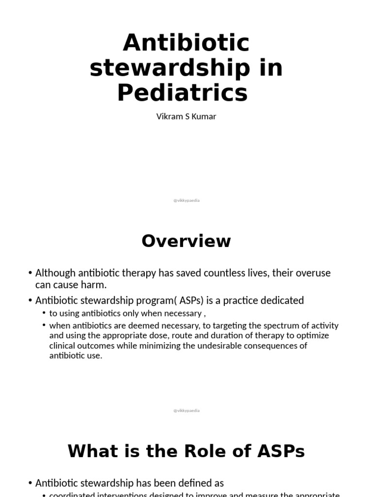 Antibiotic Stewardship | PDF | Antimicrobial Resistance | Infection
