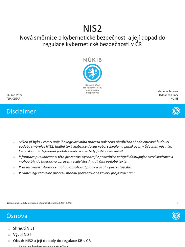 1_FINAL-NIS2_Saskova | PDF