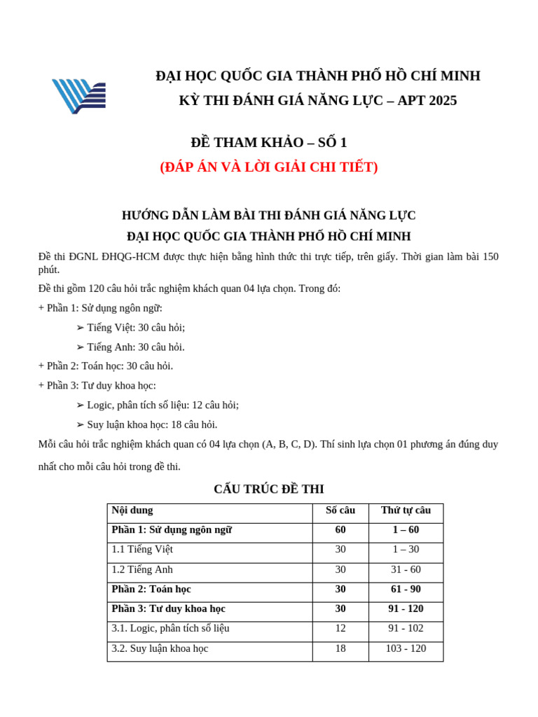 File Đáp Án Và L I Gi I | PDF